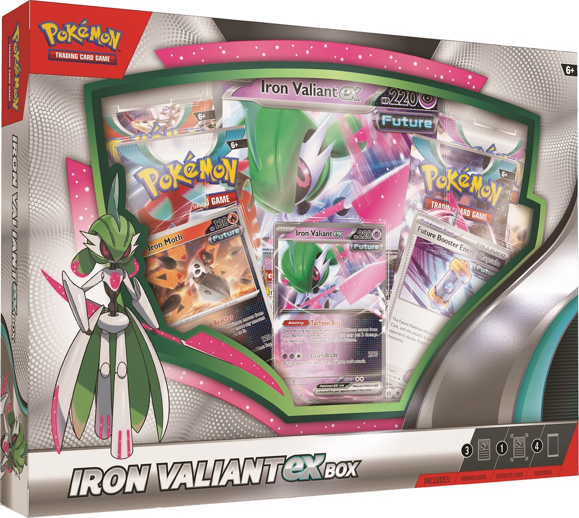 Pokemon Iron Valiant ex Box - NDPK85271IV | Sales First Distributing