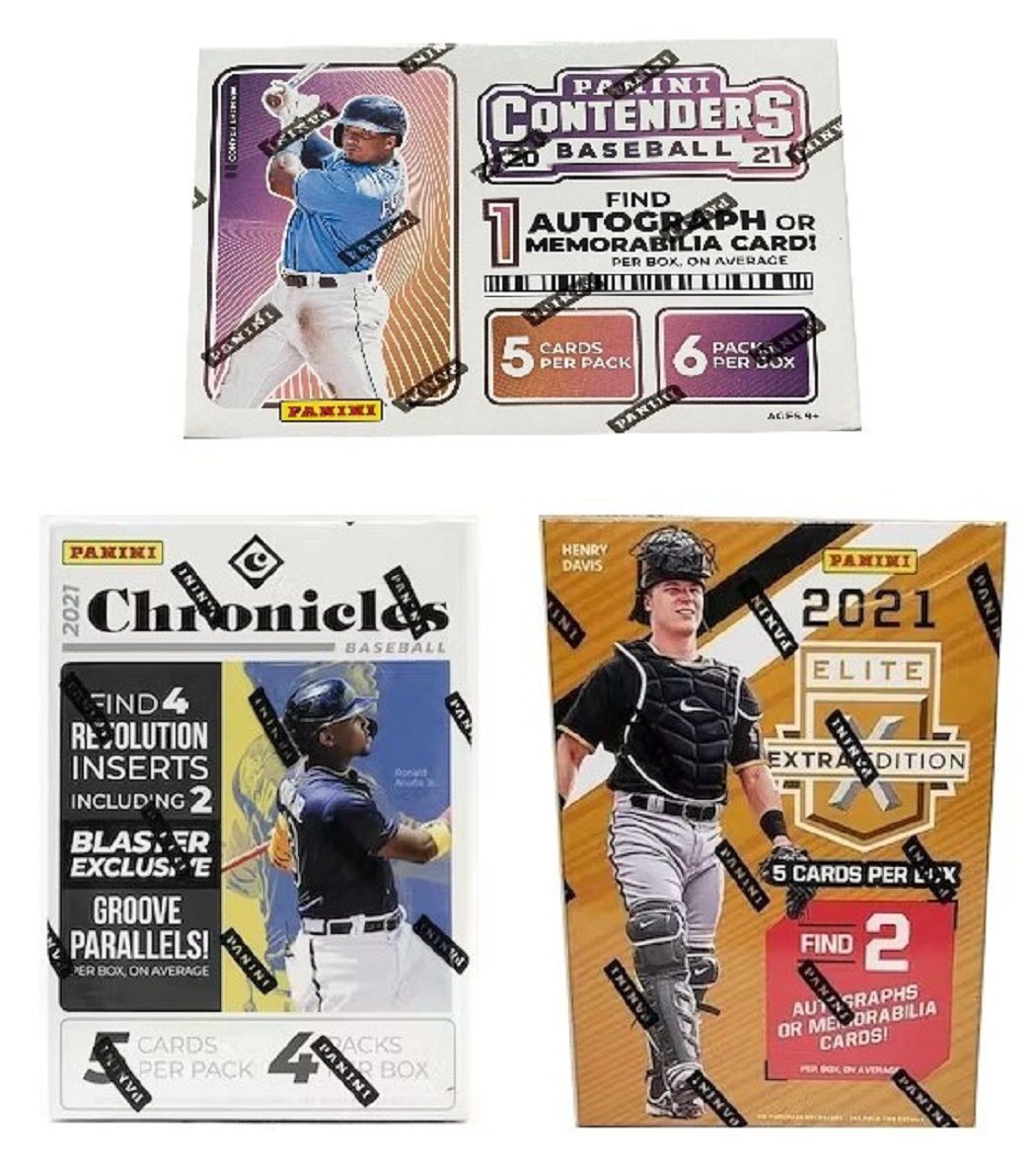 2021 PANINI BASEBALL BLASTER BOX COMBO SET - PAN2021BBCOMBO | Sales ...
